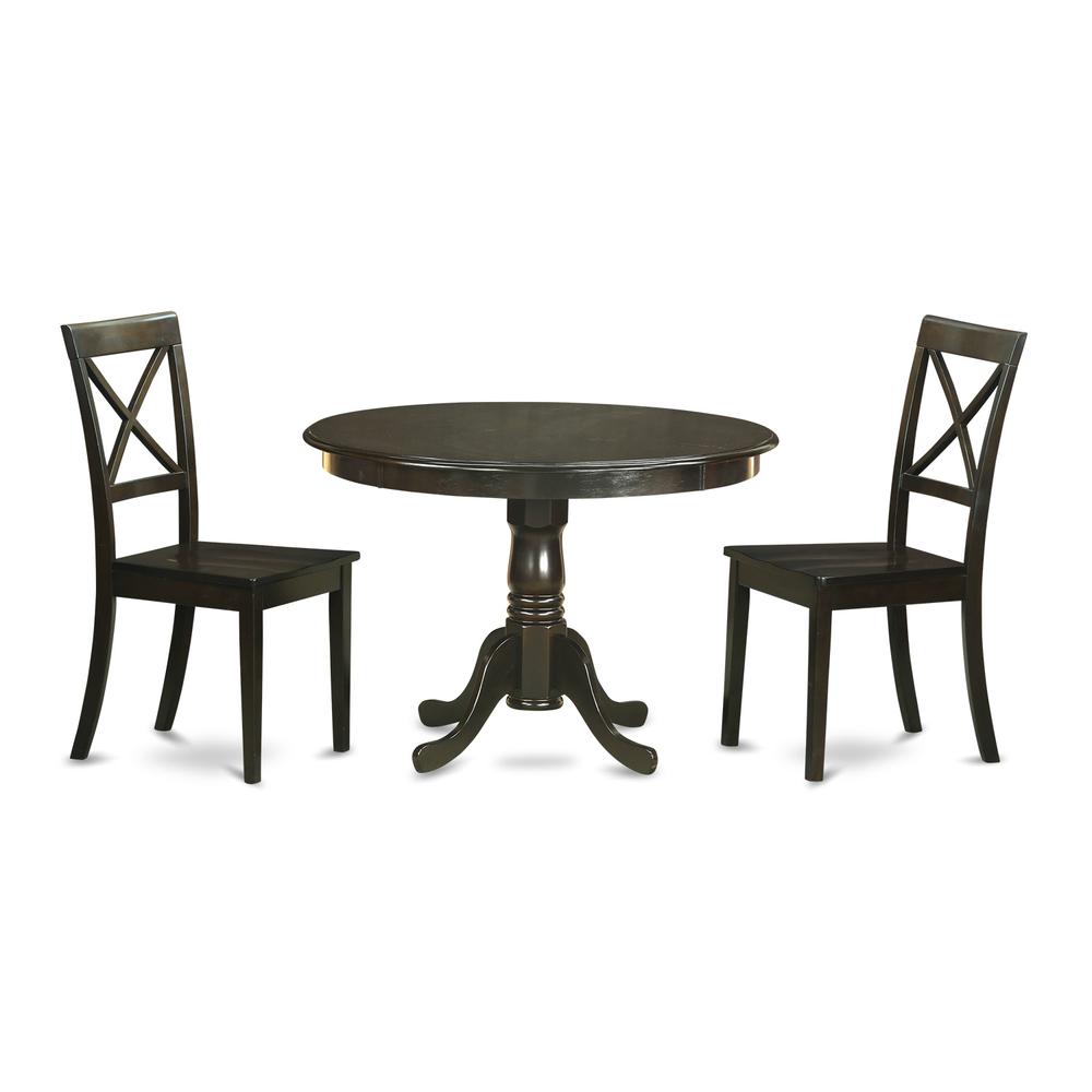 3 Pc Kitchen Table set-Table and 2 Dining Chairs