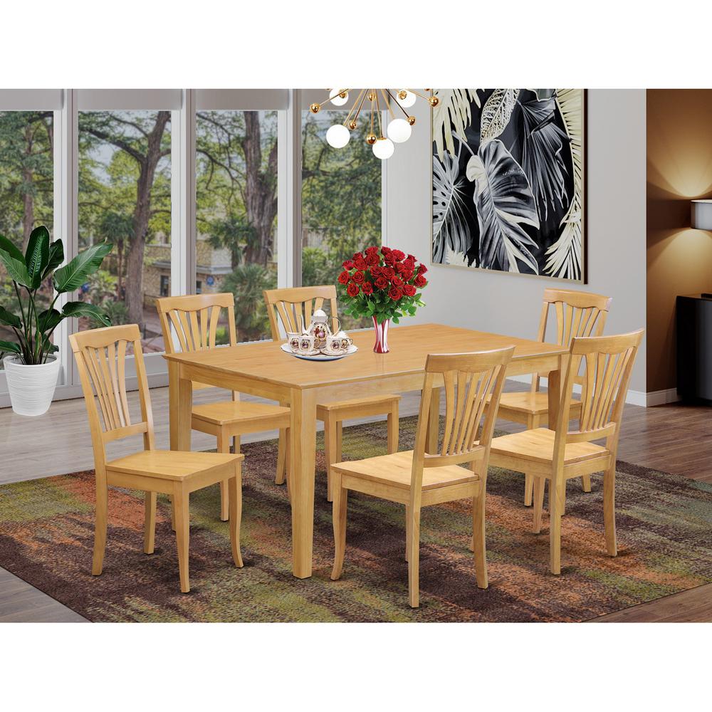 7 Pc Dining room set - Dining Table and 6 Dining Chairs