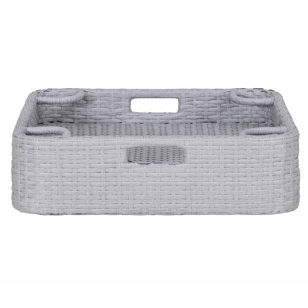 Wicker Floating Pool Tray Durable & Sturdy Aluminum Frame Pool ...