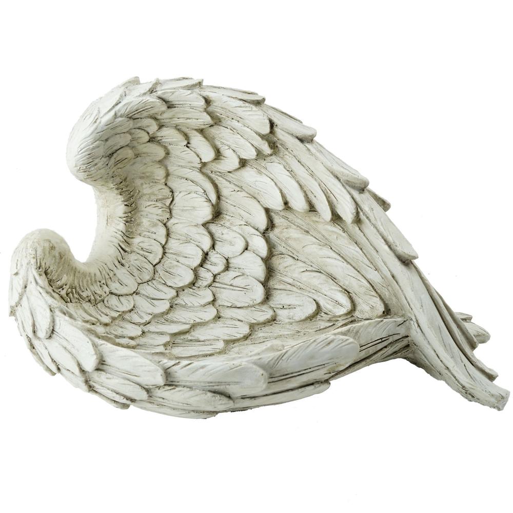 10.75" Religious Angel Wings Outdoor Garden Statue