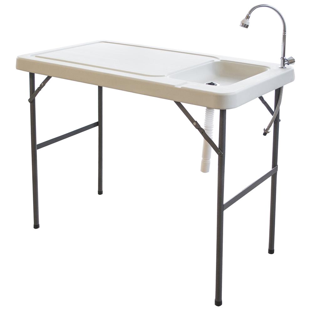 Folding Fish Table With Faucet
