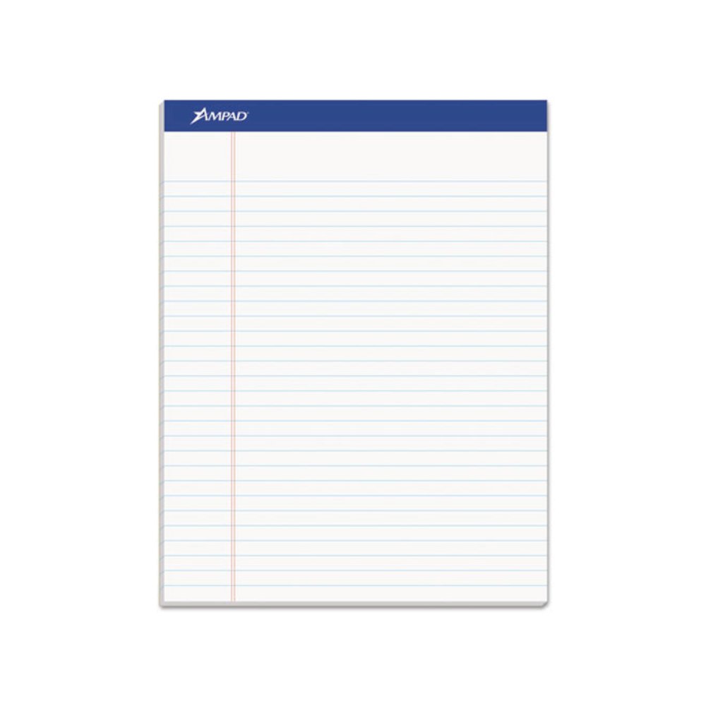 Recycled Writing Pads, Wide/Legal Rule, Politex Green Kelsu Headband ...