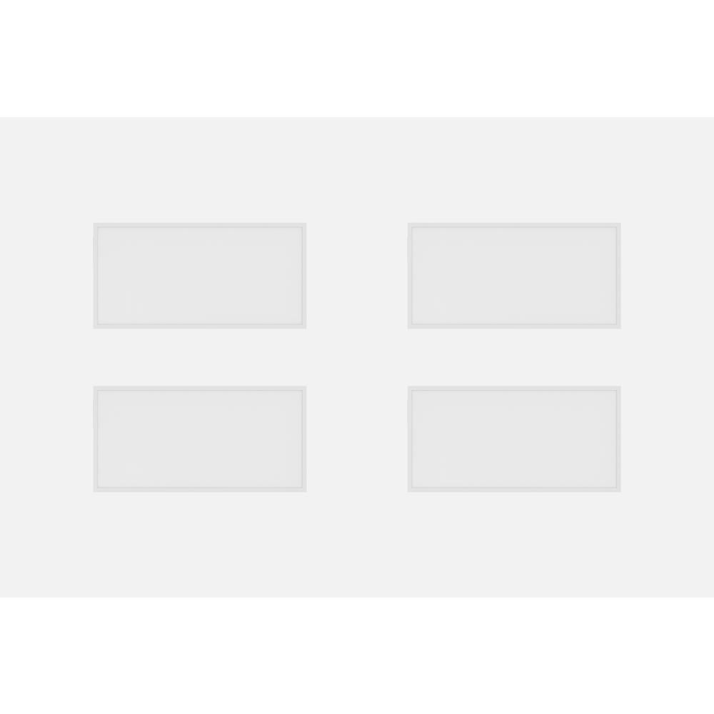 2x4 LED Panel 30/40/50 Watt selectable 4CCT 120V Dimmable pack of 4