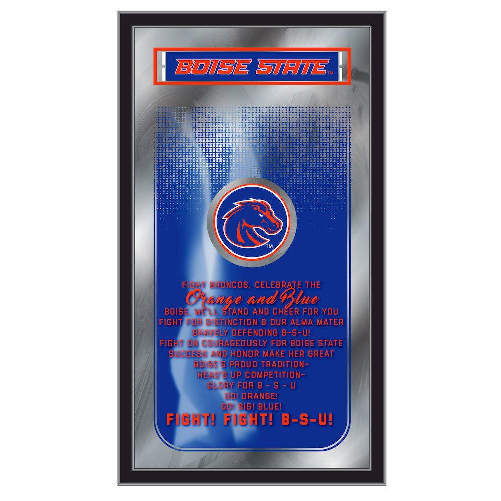 Boise State 26" x 15" Fight Song Mirror