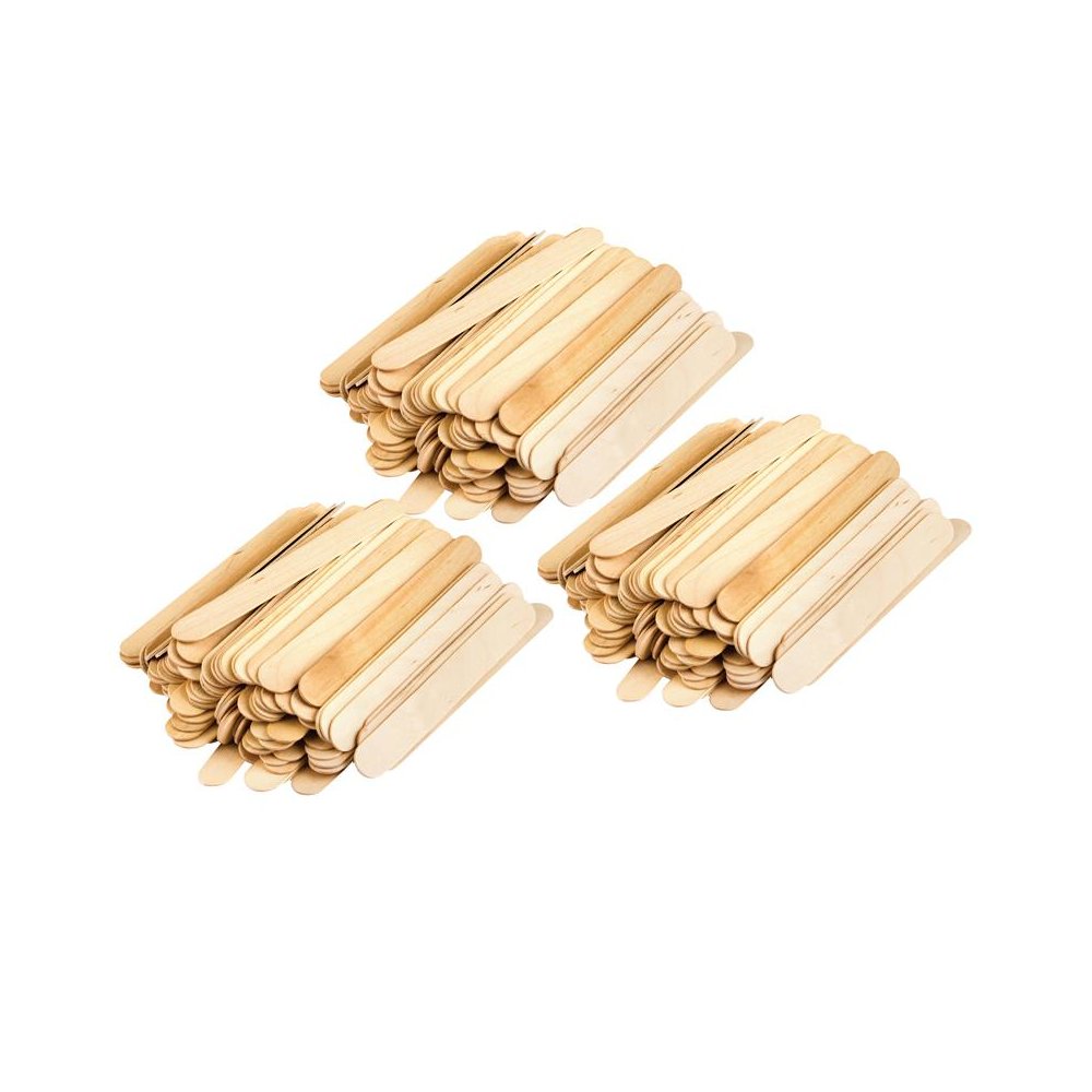 STEM Basics: Jumbo Craft Sticks, 200 Per Pack, 3 Packs