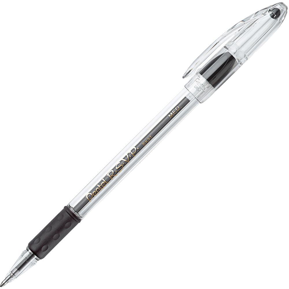 Pentel R.S.V.P. Ballpoint Stick Pens - Medium Pen Point - 1 mm Pen ...