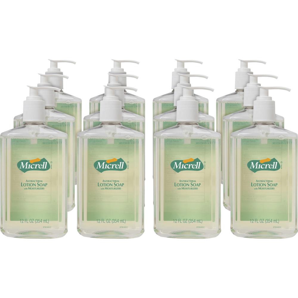 Micrell Antibacterial Lotion Soap - 12 fl oz (354.9 mL) - Pump Bottle ...