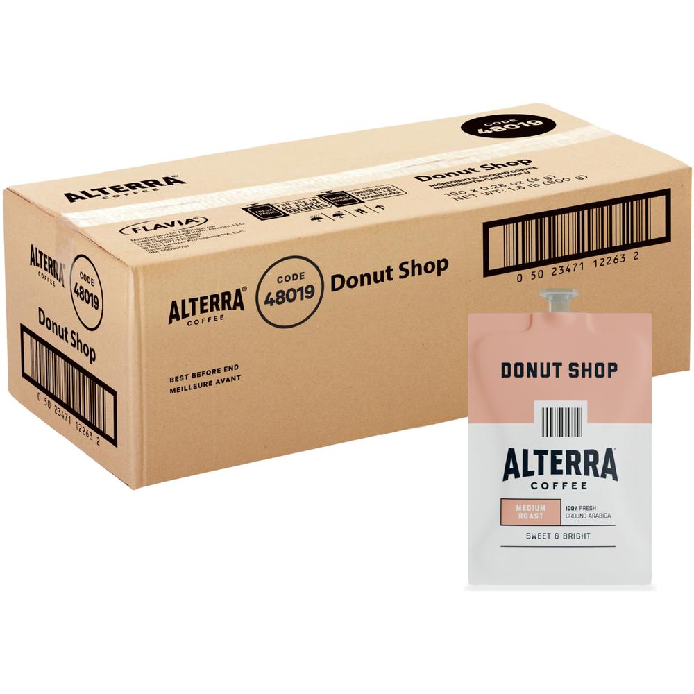 Alterra Freshpack Donut Shop Coffee - Compatible with Flavia Aroma, Flavia Barista, FLAVIA ...