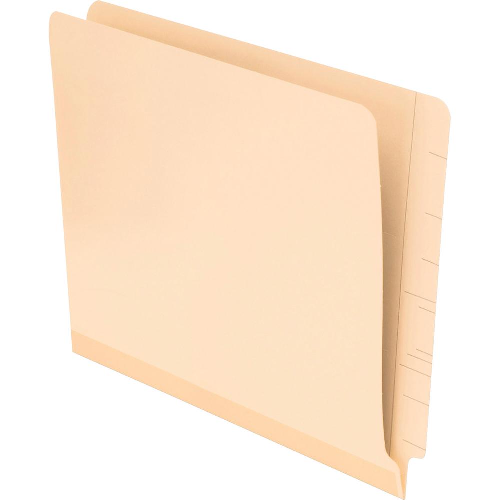 Pendaflex Letter Recycled End Tab File Folder - 8 1/2" x 11" - Poly ...